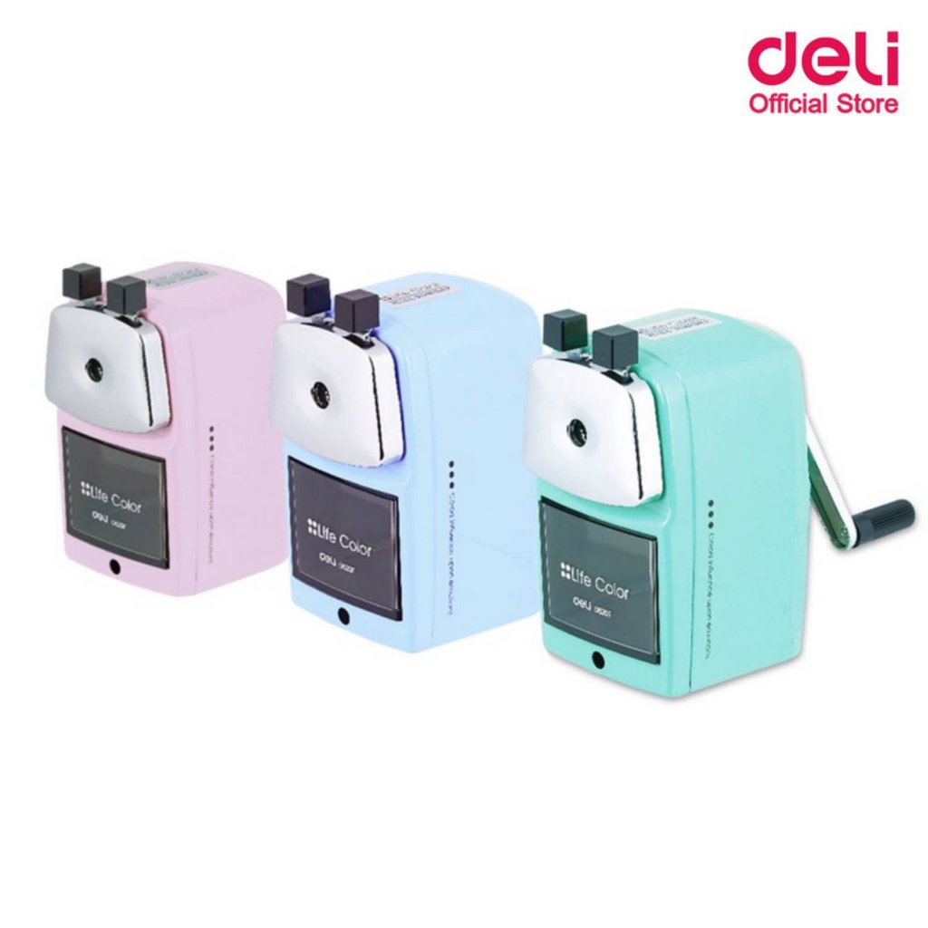 Deli 0620F Pencil Sharpener Pastel Desk (1 Pc) | Shopee Philippines
