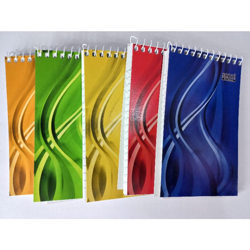 Soppi Memo Top Spring Notebook 3x5" RANDOM COLOR | Shopee Philippines