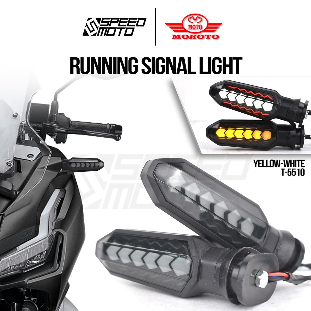 HONDA CLICK / ADV 150 LED RUNNING SIGNAL LIGHT / IDLE HAZZARD INDICATOR ...