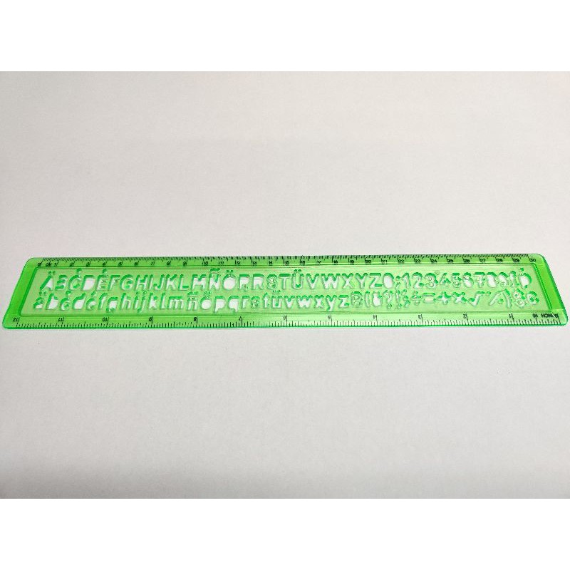 Neon Ruler Lettering Template 12in 30cm | Shopee Philippines
