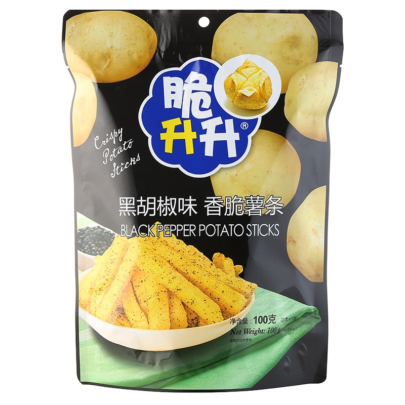 China No.1 Cui Sheng Sheng French Fries Original Potato Sticks 20g ...