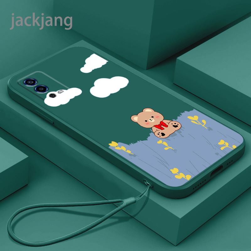 casing OPPO A55 4G phone case softcase Silicone New designLovely Cute ...