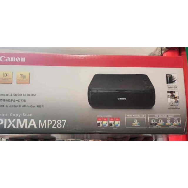 Canon PIXMA MP287 3in1 Printer w/ original cartradge | Shopee Philippines