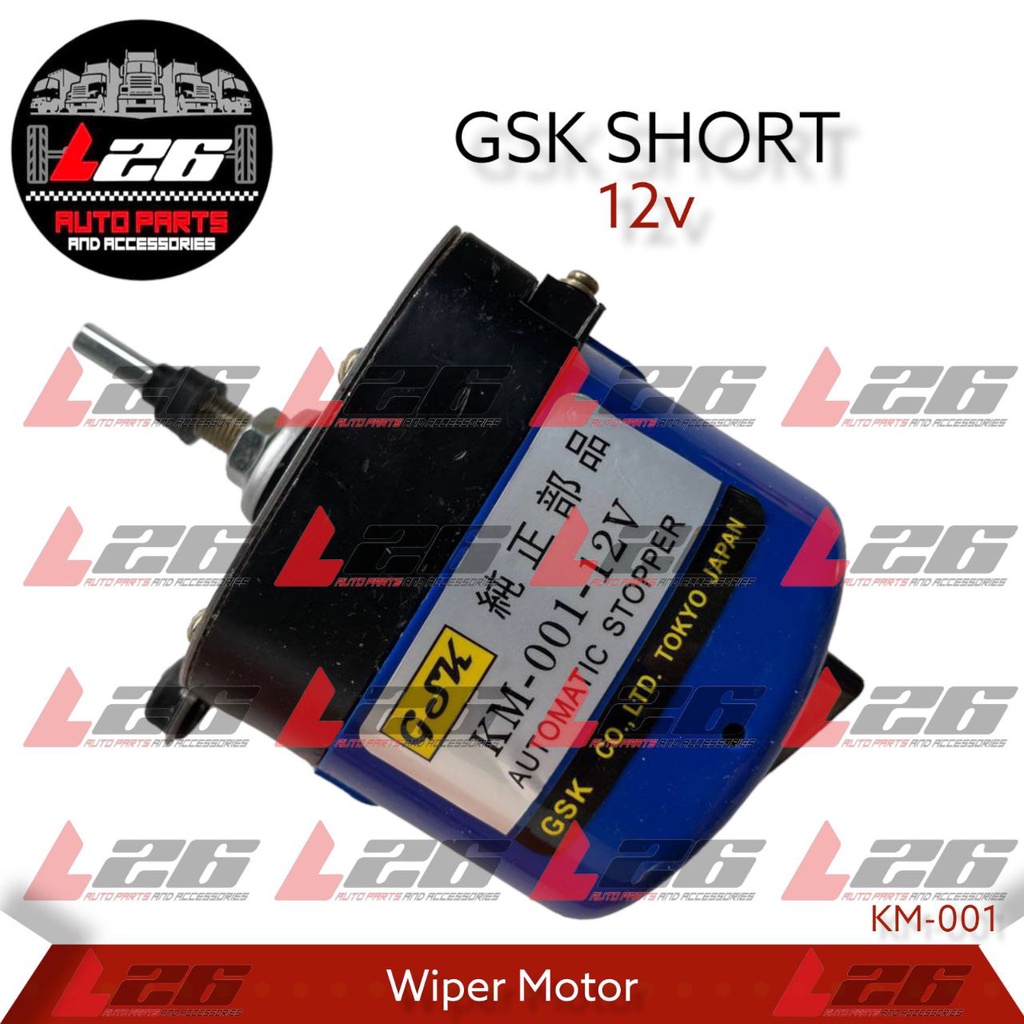 UNIVERSAL WIPER MOTOR 12V , 24V GSK | Shopee Philippines