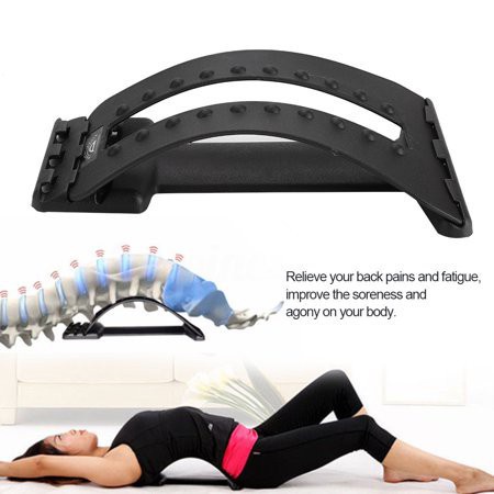 Magnetic Pressure Points Lumbar Traction Orthotic Magic Back Support ...