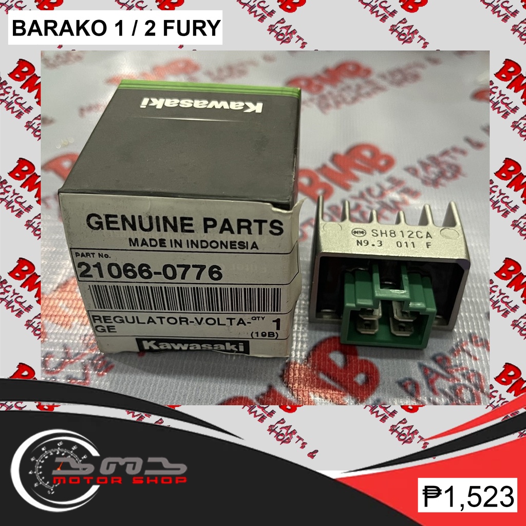 Rectifier Regulator Voltage Barako 1 and 2 Fury 21066-0776 / BARAKO 3 ...