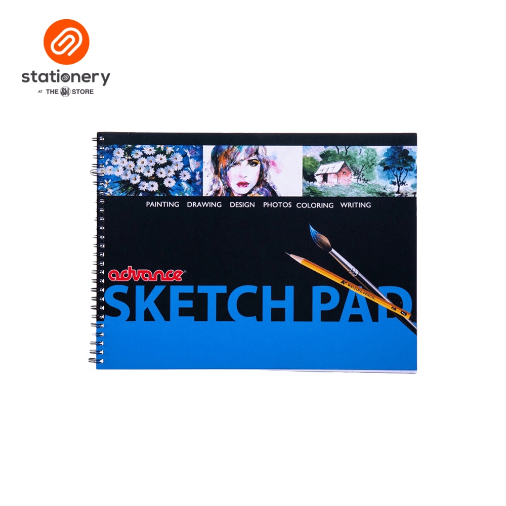 Advance Sketch Pad 9"x12" 20 Leaves | Shopee Philippines