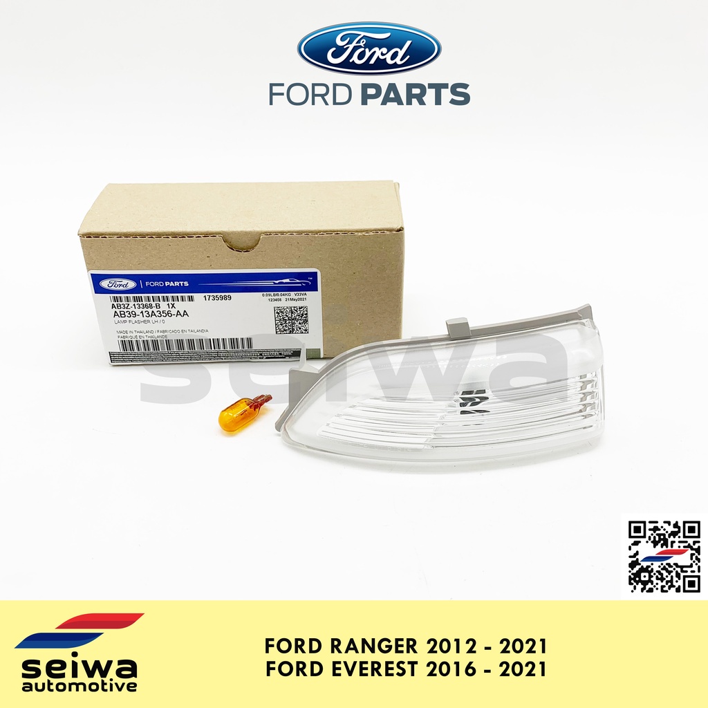 [2012 - 2021] Ford Ranger Side Mirror Turn Lamp Lens LH - [2016 - 2021 ...