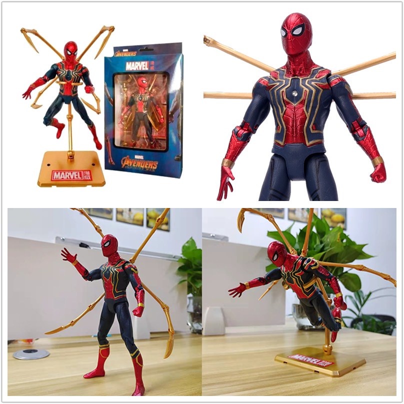 Marvel Avengers Spiderman Movable Doll Toy Can Move | Shopee Philippines