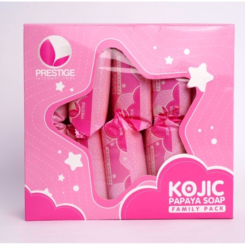 Prestige Kojic soap Family Pack 10PCS | Shopee Philippines