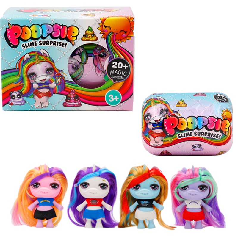 LOL Surprise Toys Poopsies Slime Ball Dolls Spit Mucus Unicorn Doll Girl Squeezing Squishy Stool ...