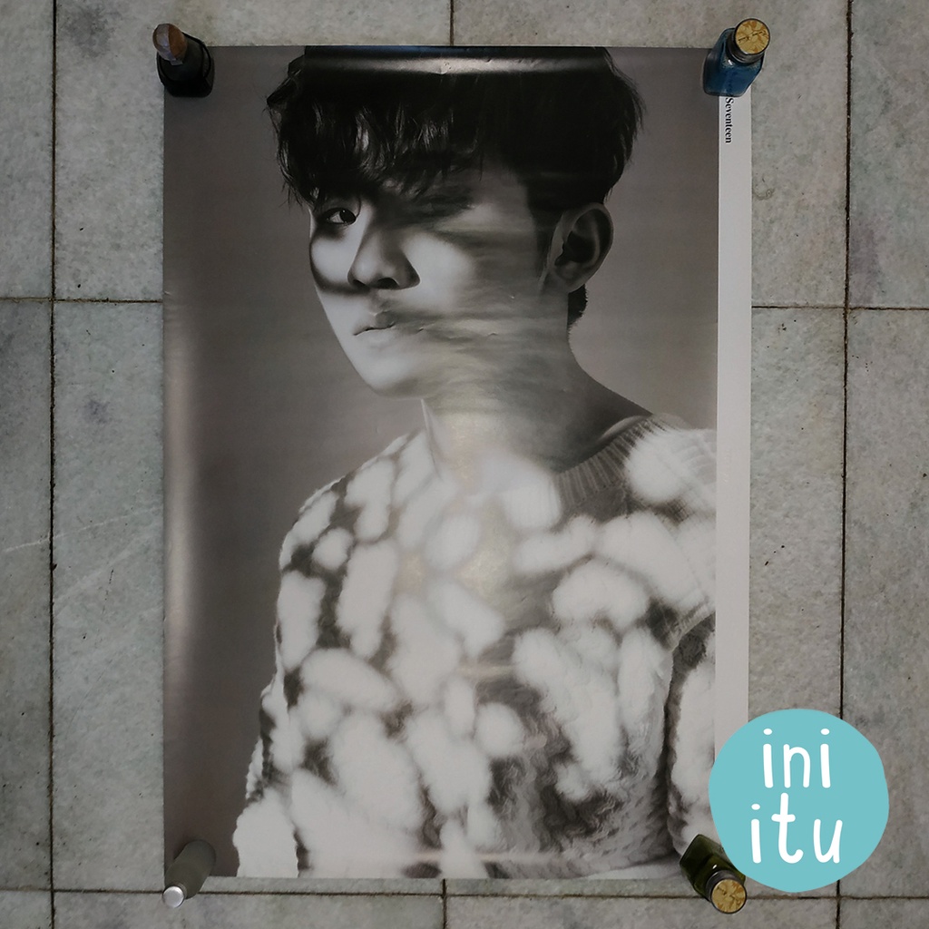 Seventeen Official Poster KPOP Going Seventeen - Woozi | Shopee Philippines