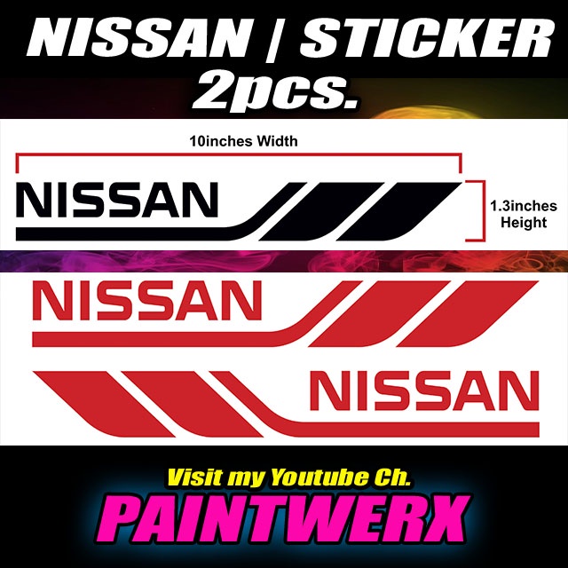NISSAN STRIPE STICKER | Shopee Philippines
