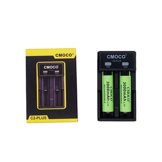 CMOCO Original Fast charger 3.7v-4.2v (2 slots charger) For 18650 21700 ...