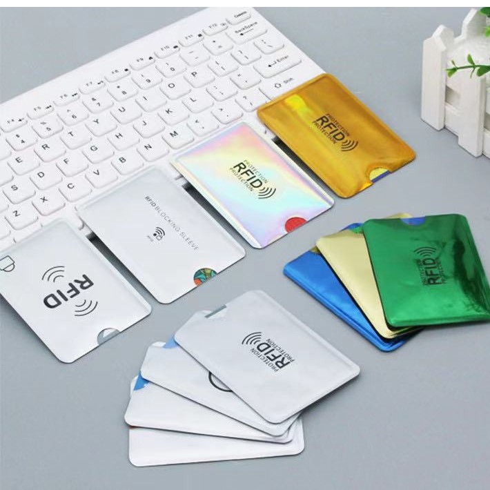 Waterproof Card Holder Aluminum Foil Anti-degaussing Bank Card ...
