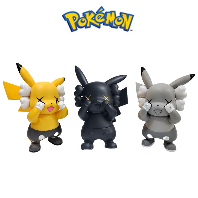 10CM Pokemon Pikachu Tide Brand COS KAW Kawaii Model Anime Character ...