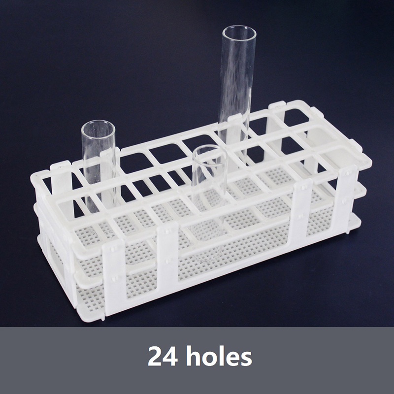 Plastic Test Tube Rack For 25mm 16mm Test Tubes 24 Holes 60 Holes ...