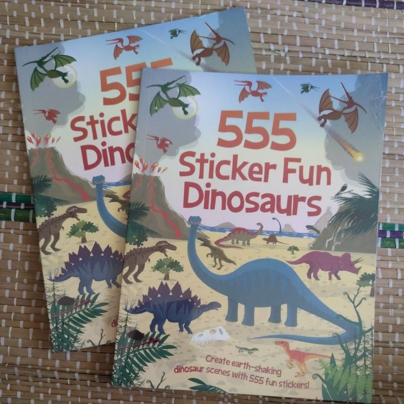 555 Sticker Fun Dinosaurs | Shopee Philippines