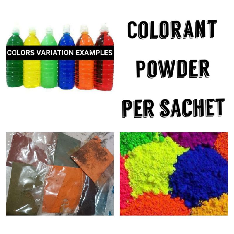 COLORANT POWDER for Dishwashing, Liquid Detergent,Fabcon etc. | Shopee ...