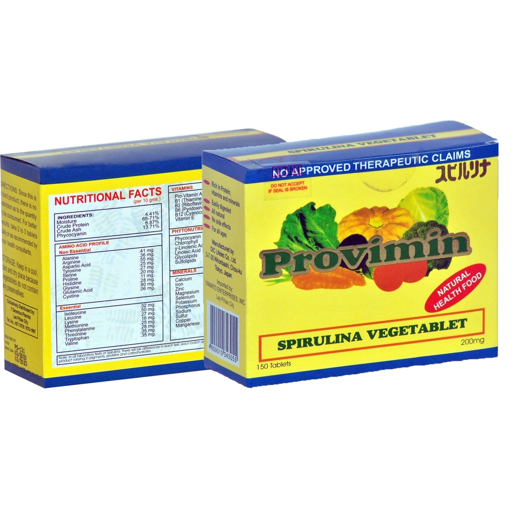 Provimin Spirulina From Distributor Guaranteed Original Yamato per ...