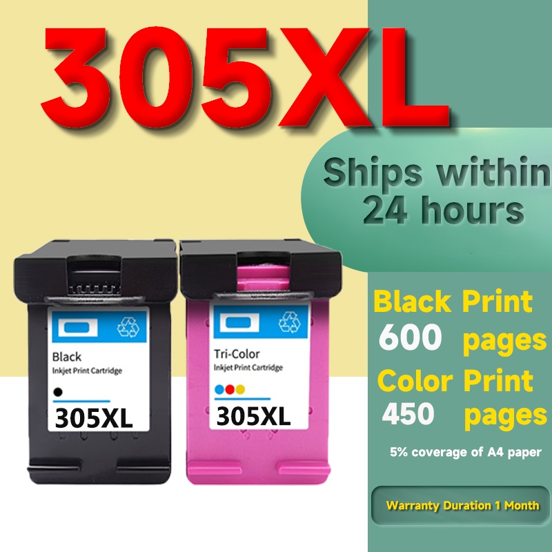 HP 305 305XL ink cartridge for HP DeskJet 2710 2720 plus 4110 4120 4130 ...