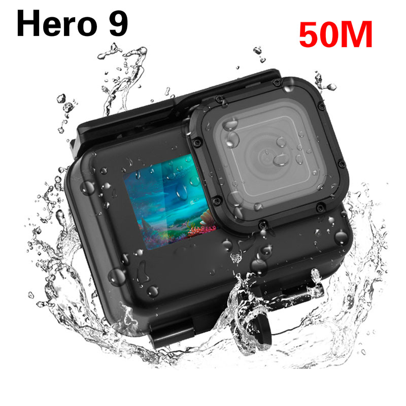 Go Pro 9 11 Waterproof Housing Case Underwater 50M Diving Protective ...
