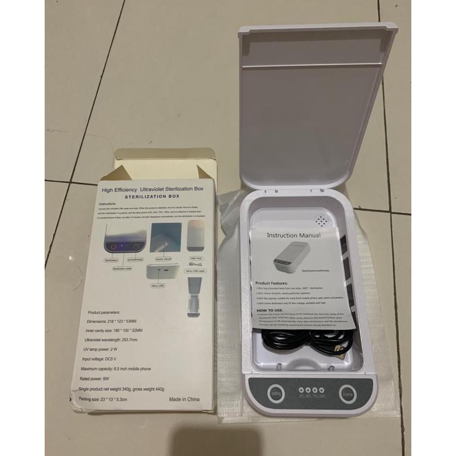 Multi Function Box Disinfectant Sterilizer UV Ultra Violet Anti Virus ...