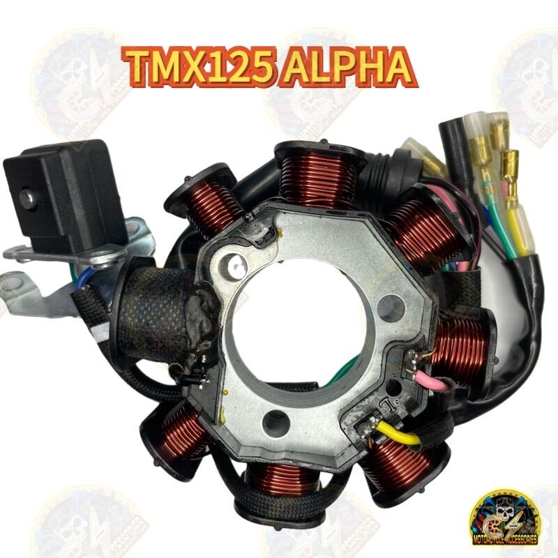 CS Motorcycle stator coil tmx 125 alpha / tmx125(magneto coil) | Shopee ...
