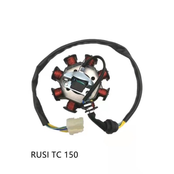 MOTORCYCLE PARTS STATOR COILS PURE COPPER FOR TMX, MIO, RUSI,ROUSER ...