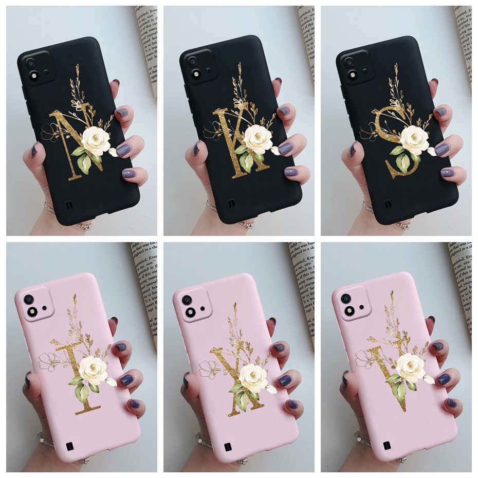 Realme C11 2021 RMX3231 Case Soft Silicone TPU Jelly Cover A to Z ...