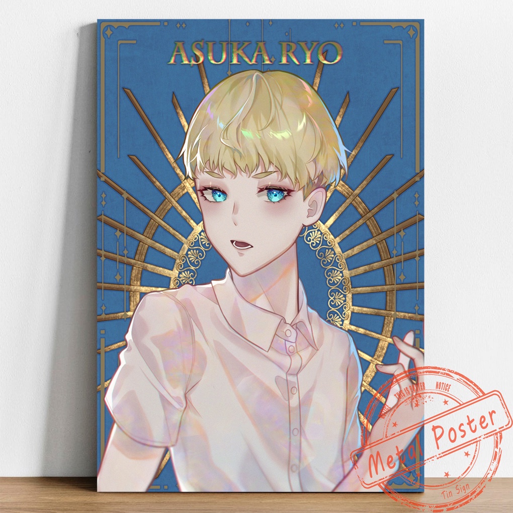 Ryo Asuka Devilman Metal Poster Tv Shows Movie Game Anime Tin Sign Wall ...