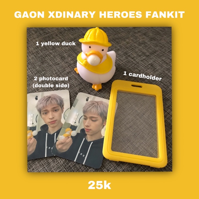 Gaon XDINARY HEROES FANKIT YELLOW DUCK SQUISHY | Shopee Philippines