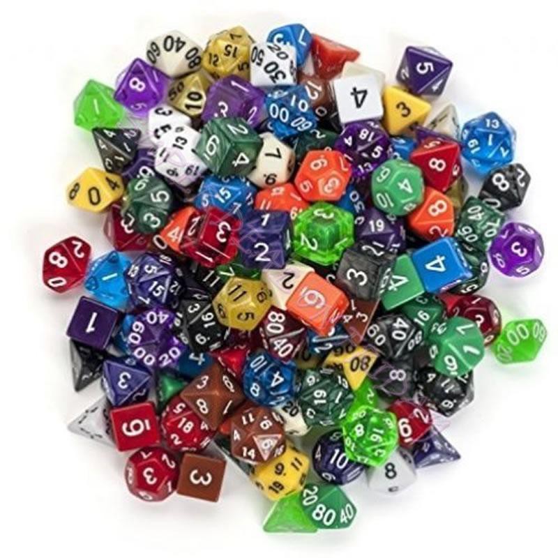 7pcs/Set TRPG D&D Games Dices Dungeons & Dragons D4-D20 Multi-Sided Poly Dice | Shopee Philippines