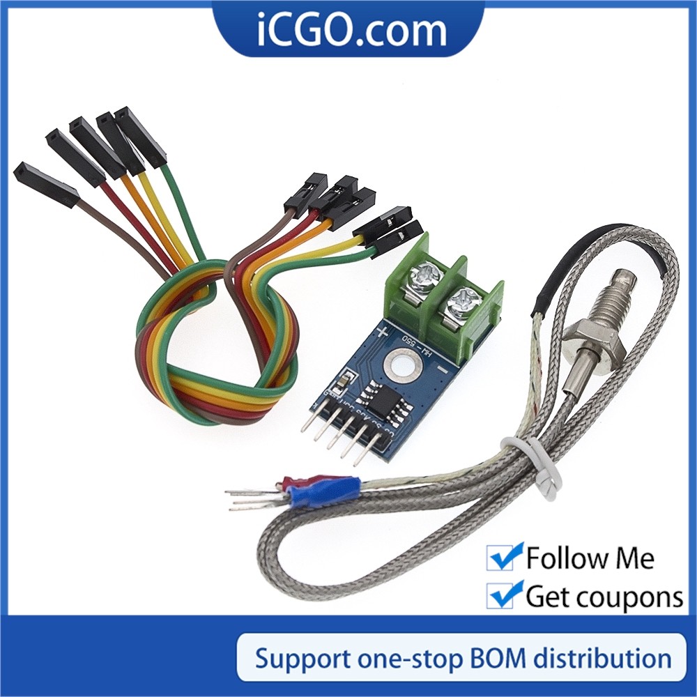 MAX6675 Module + K Type Thermocouple Thermocouple Senso Temperature ...