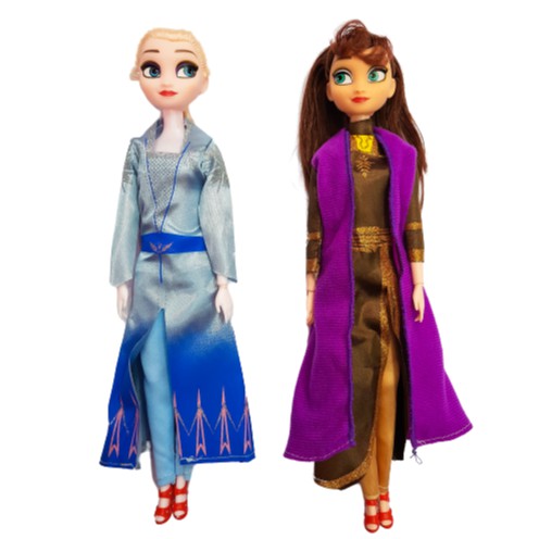 Girl Toys Frozen Elsa Anna Princess Doll Patung Barbie | Shopee Philippines