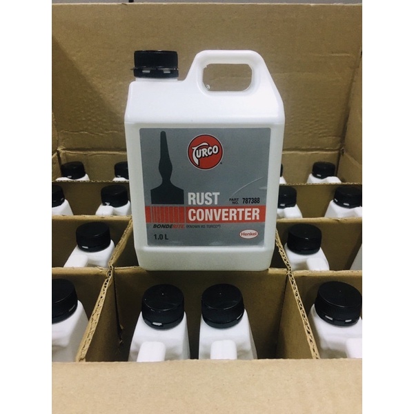 TURCO Rust Converter 500ml / 1 liter / 1 gallon | Shopee Philippines