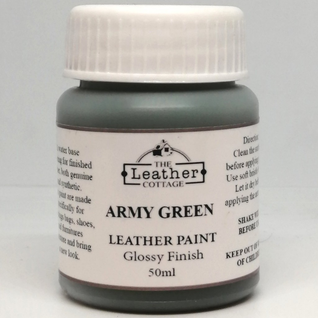 Leather Paint - Army Green | Shopee Philippines