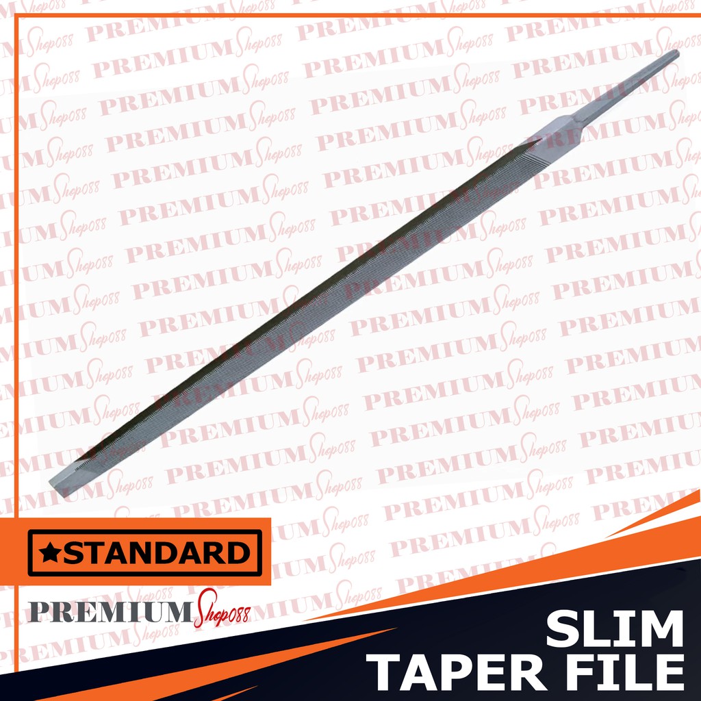 Standard Slim Taper Triangular File 6 150mm Limbas | Shopee Philippines