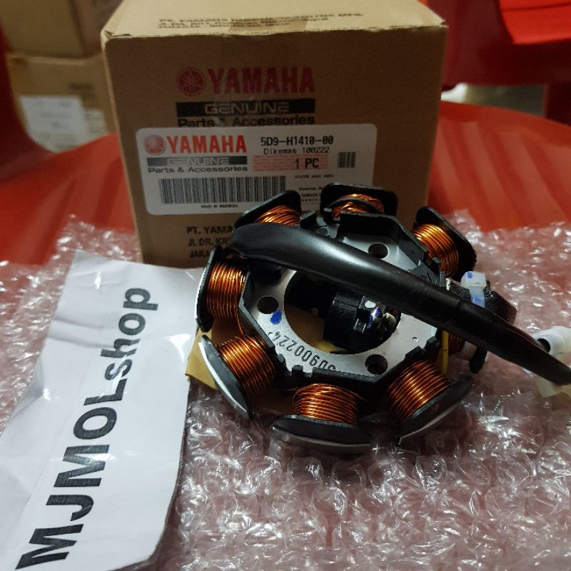 Spull Assy Stator Comp Vega ZR Jupiter Z New Yamaha 100% Original 5D9-H1410-00 | Shopee Philippines