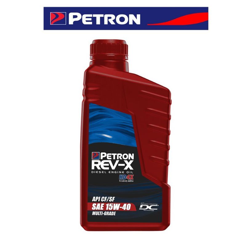 REV-X PETRON HD4X SAE 15W-40 1L | Shopee Philippines