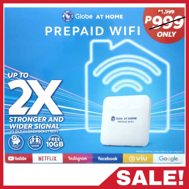 B312 939 GLOBE AT HOME PREPAID WIFI (HUAWEI BRAND) | Shopee Philippines