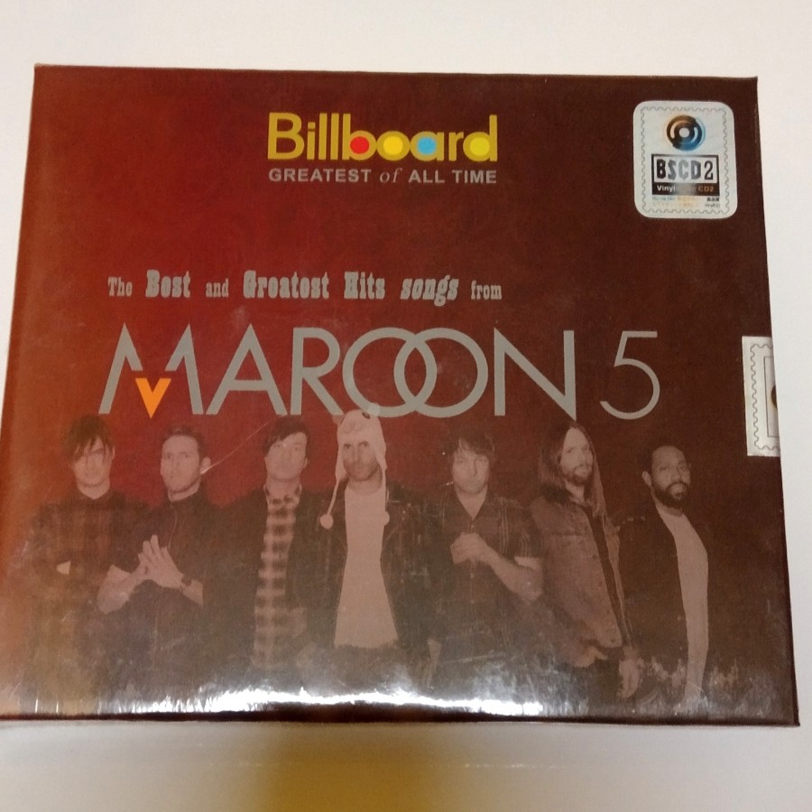 Cd audio Maroon 5 greatest of all time Music West BSCD2 | Shopee ...