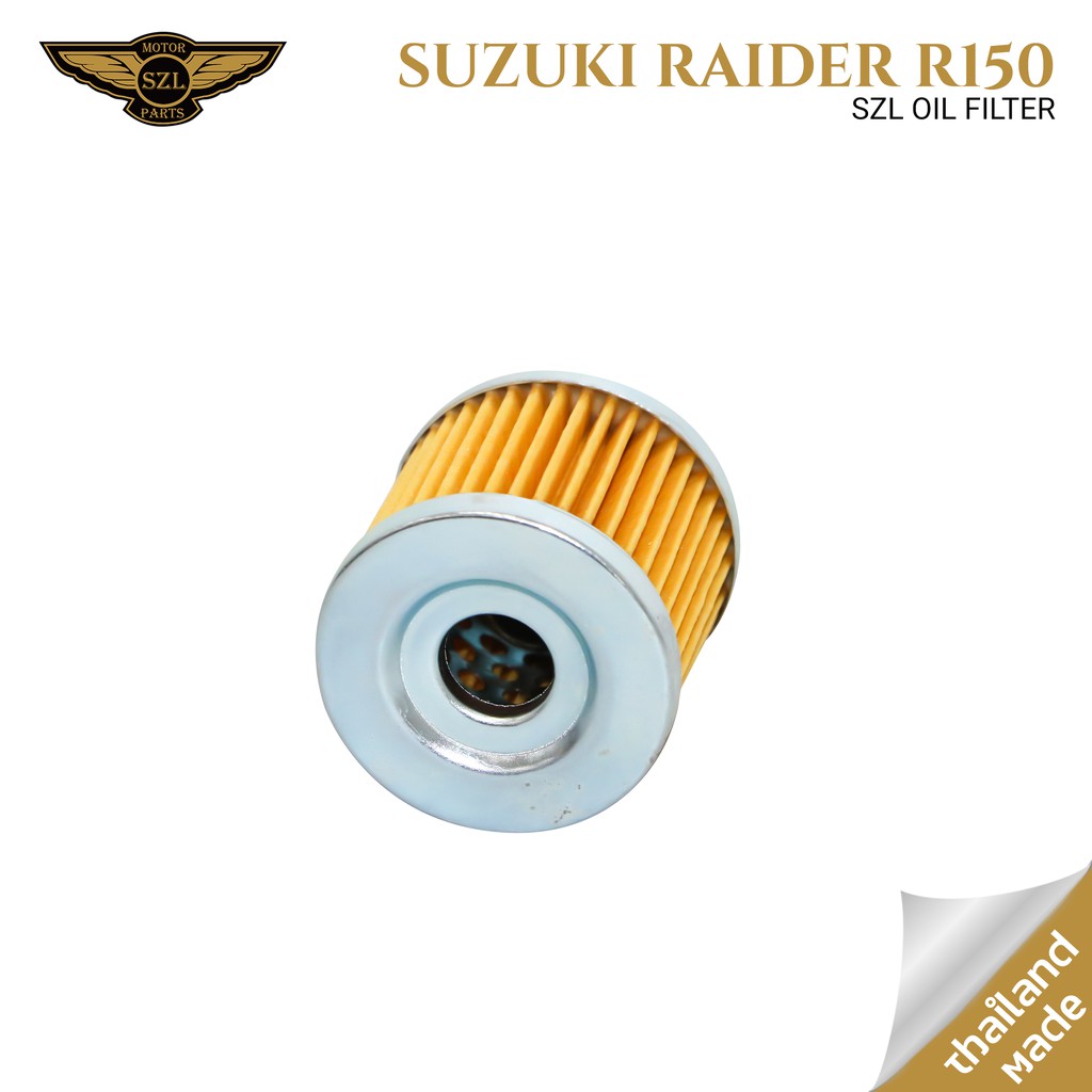 SZL MOTORCYCLE OIL FILTER SUZUKI RAIDER MADE IN THAILAND (9852-034 ...