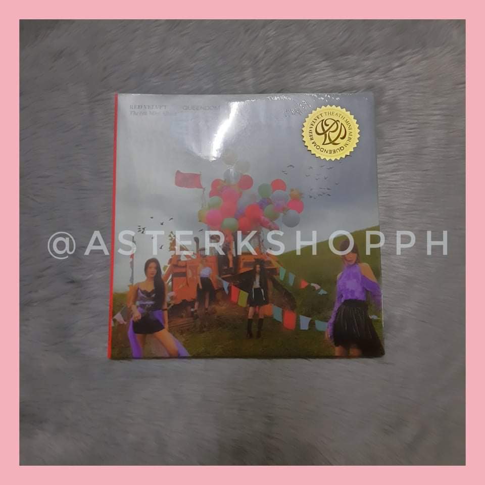 RED VELVET Queendom - Mini Album Vol. 6, Queens A, B, and Girls Version ...