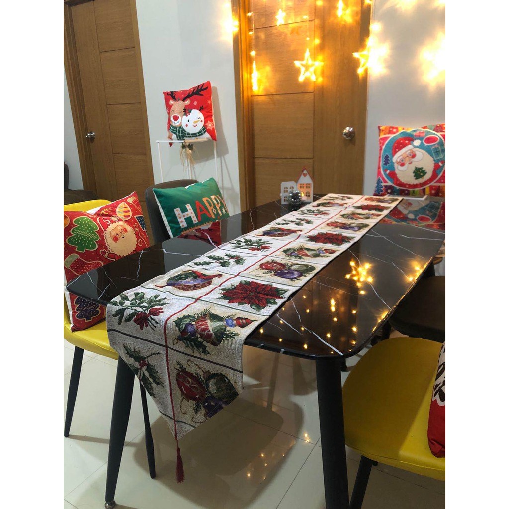 Gina Alice- Christmas table runner-8seaters | Shopee Philippines