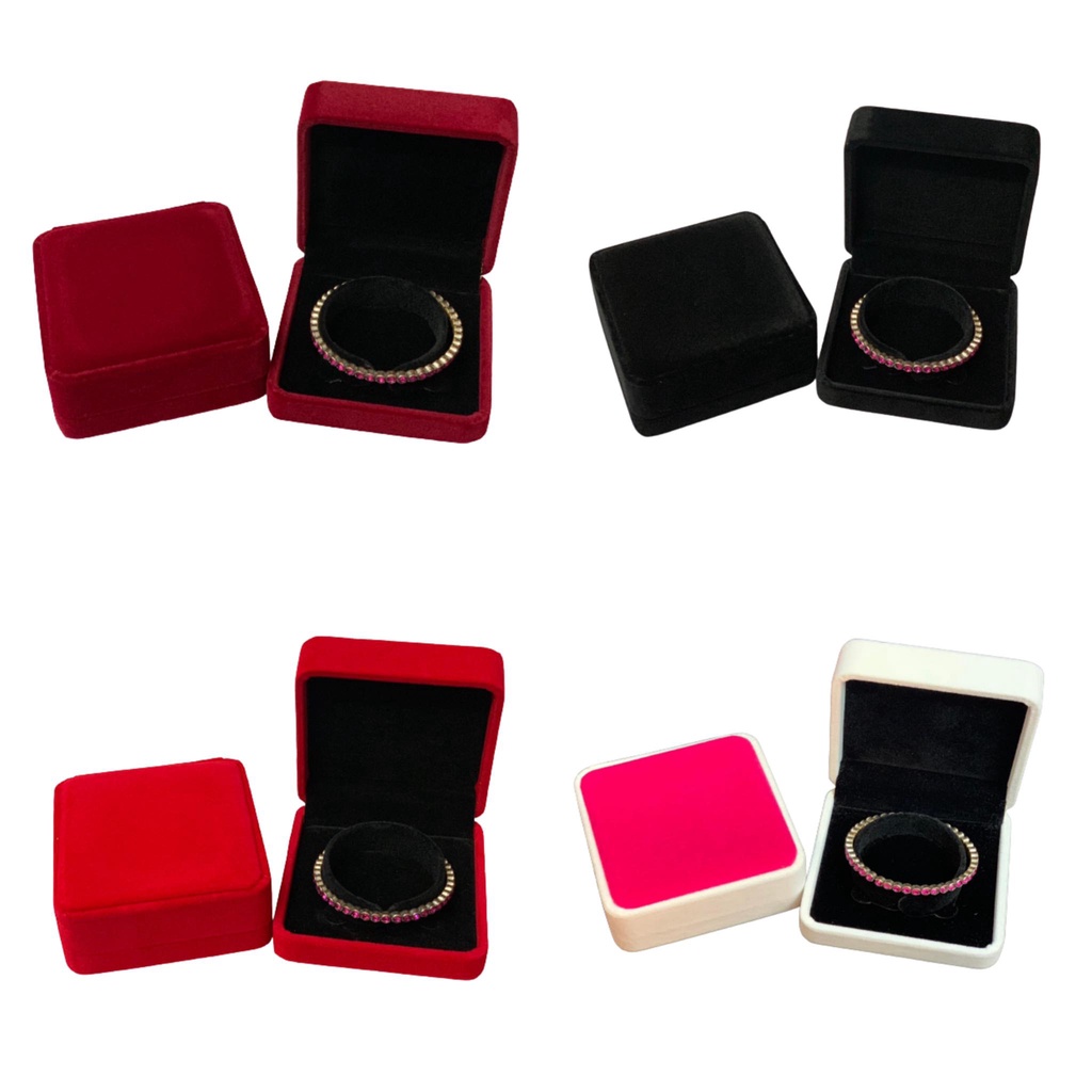 BANGLE VELVET CIRCLE CORNER BOX | Shopee Philippines