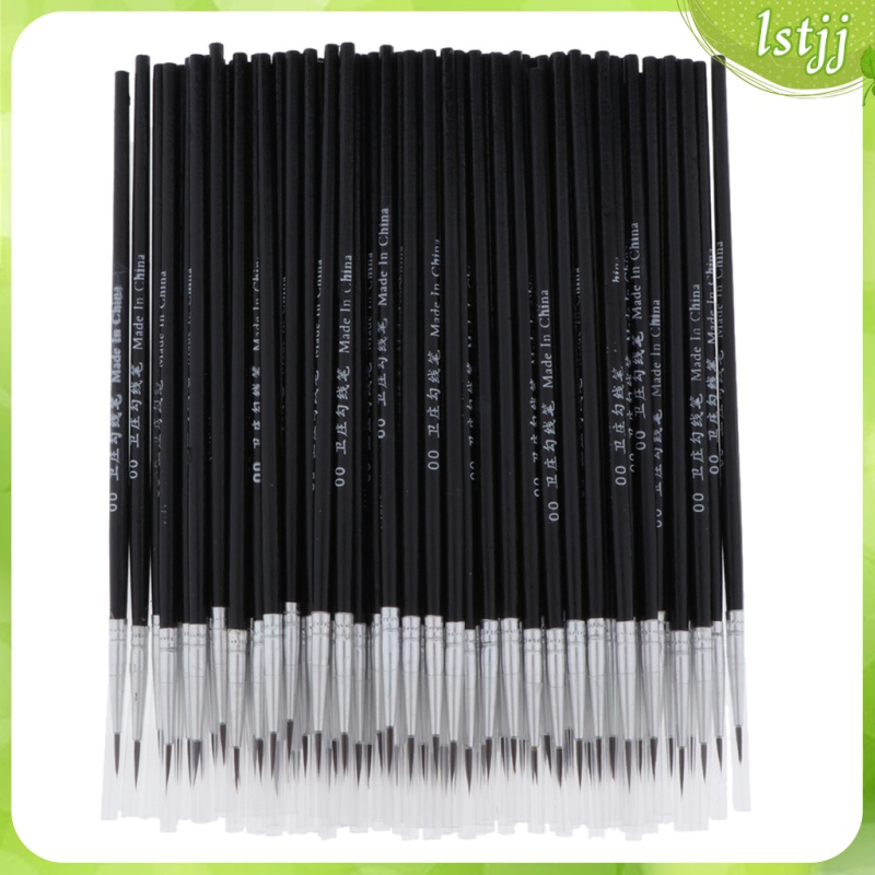 [Limit Time] 100Pcs Paintbrushes, Detail Fine Paint Brushes Micro ...