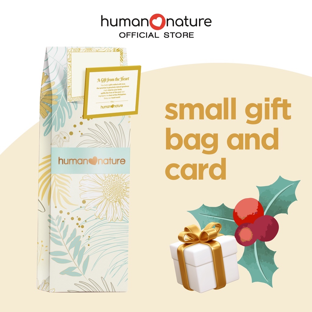 Human Nature Christmas Gift Bag and Card | Shopee Philippines