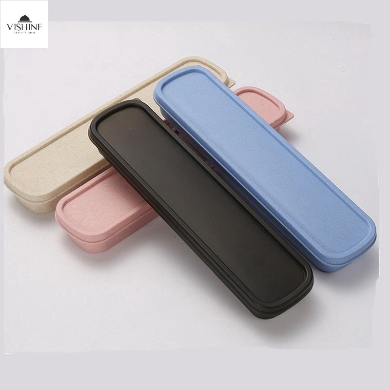 Portable Cutlery Box Spoon Fork Plastic Case Picnic Utensils Box - CASE ...