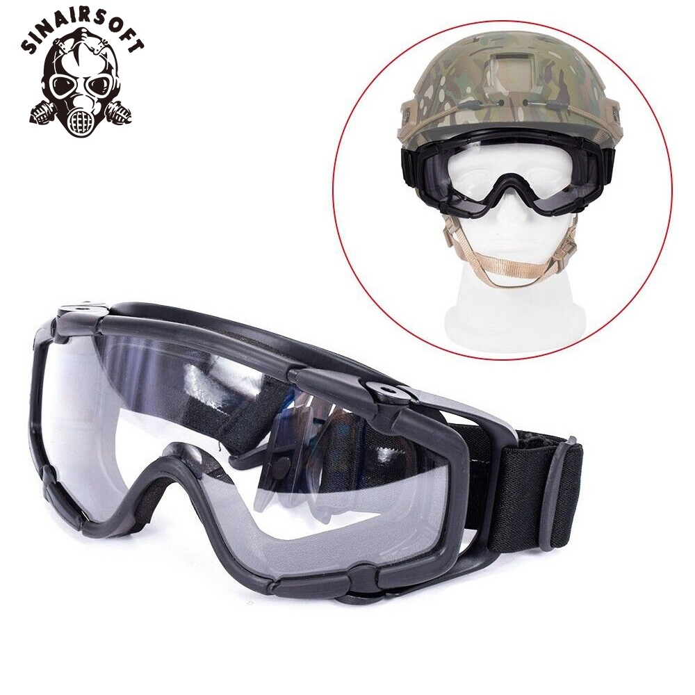 Military Tactical FMA Goggles Shock Resistance Windproof Eyes For ...